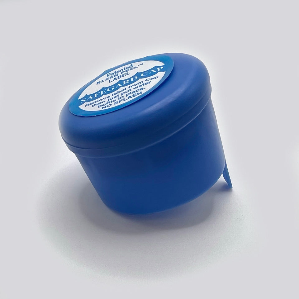 55mm Light Blue HDPE Spill-proof Tamper Evident Closure, Linerless — K ...