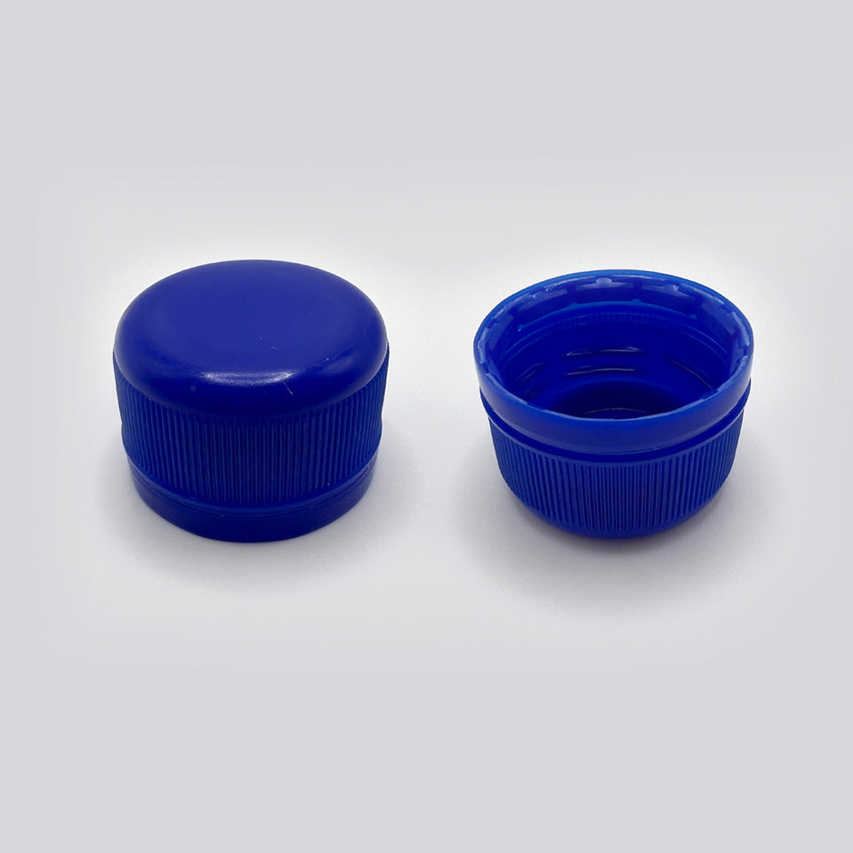 28mm PCO (1816) Blue HDPE Tamper Evident Closure, Linerless — K.G ...