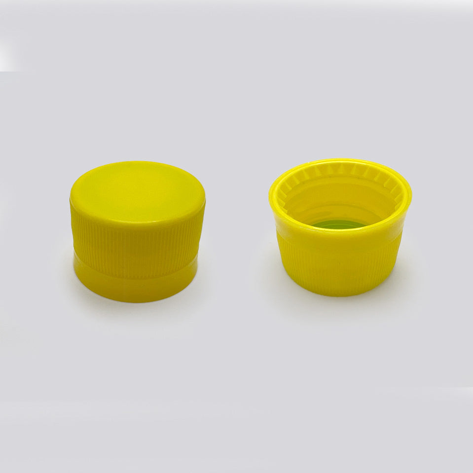 28mm PCO (1816) Yellow PP Tamper Evident Closure with EVA Liner — K.G ...