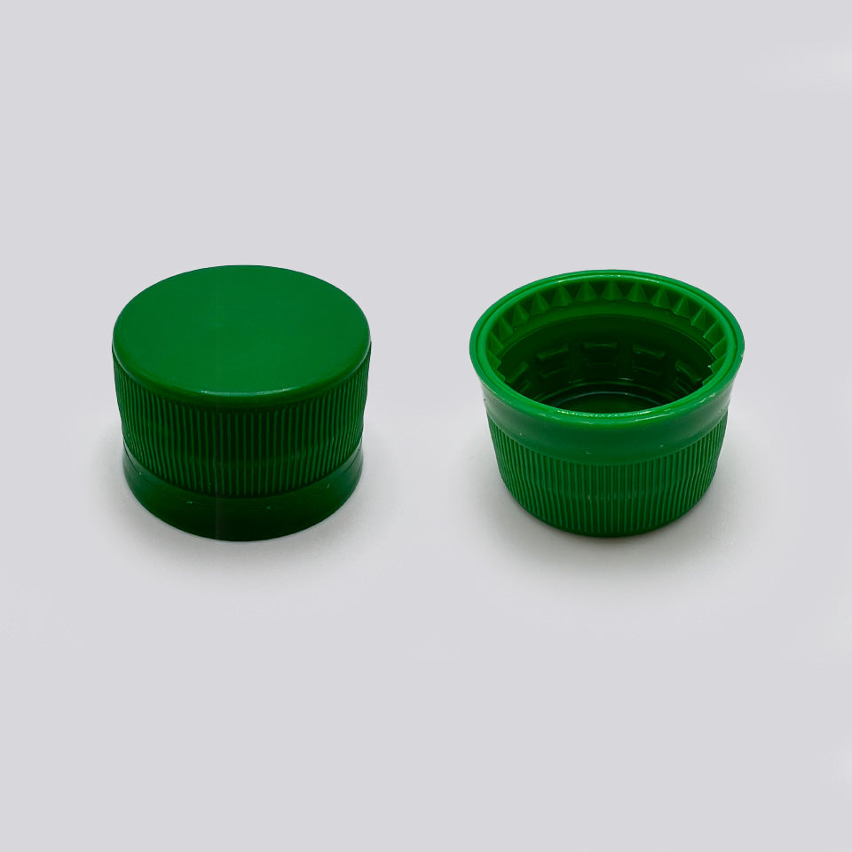 28mm PCO (1816) Green PP Tamper Evident Closure with EVA Liner — K.G ...