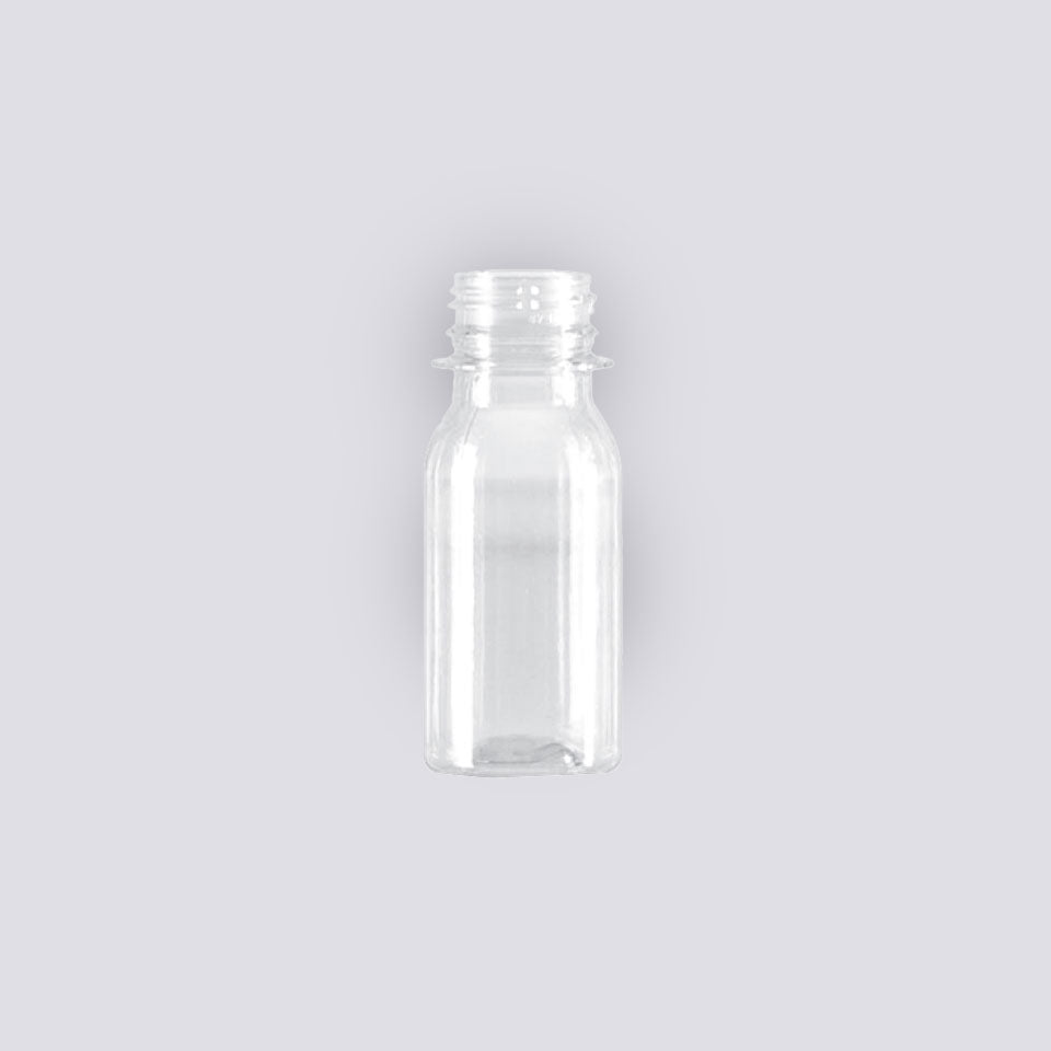 2 oz. PET Beverage Short Shot Bottle, 28mm 1881 — K.G. International