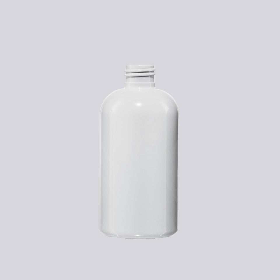 8 oz. PET Boston Round Bottle, 24-410 — K.G. International